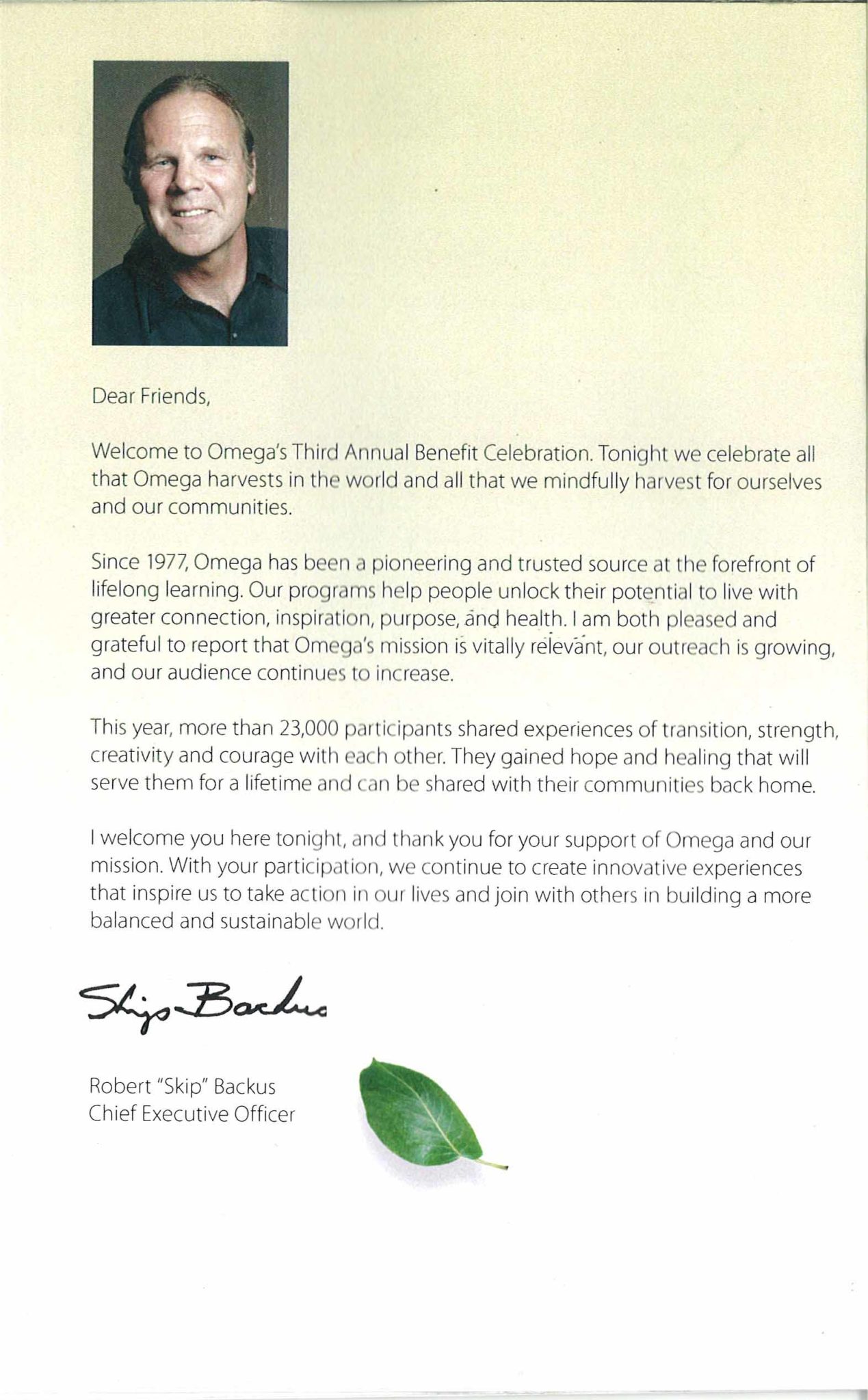 Omega Institute for Holistic Studies | Bennett and Company